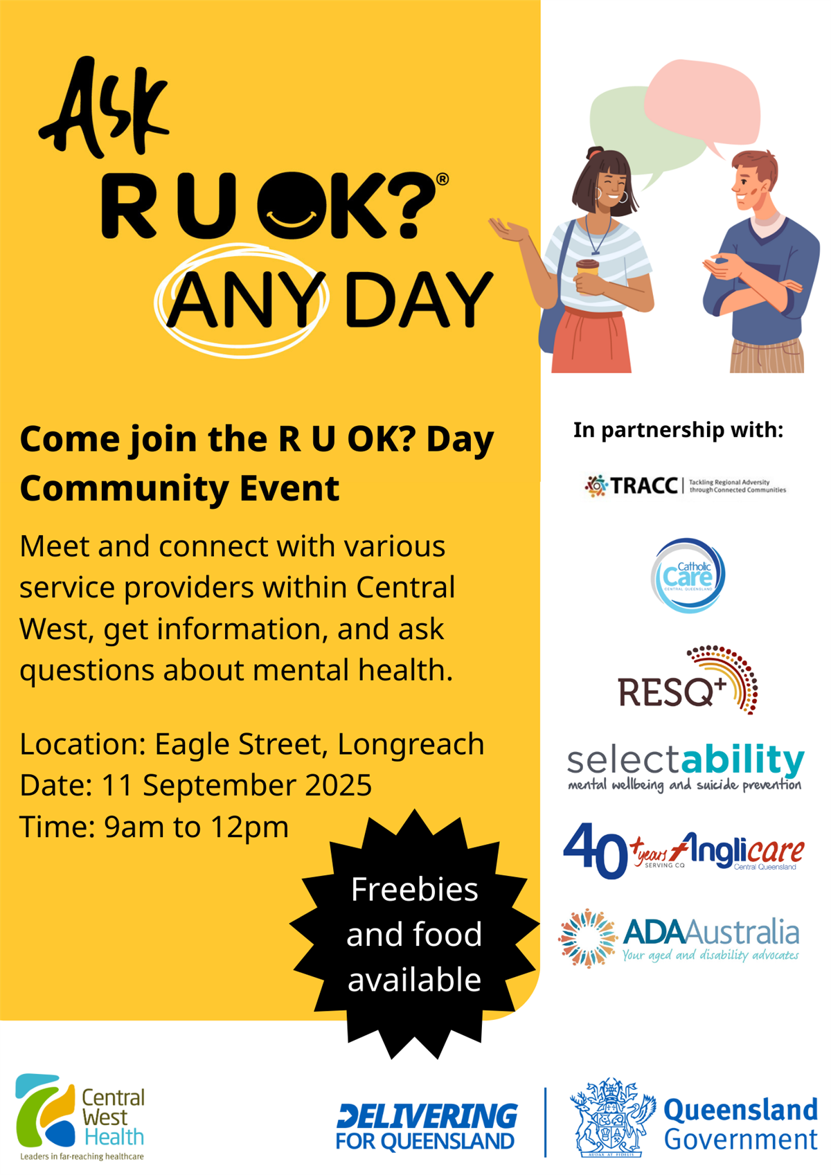 R U OK Day | Longreach Regional Council